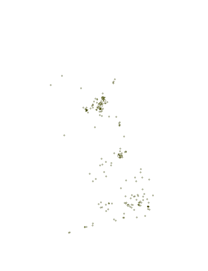 Map of the Distribution of the Surname Latto in United Kingdom and in ...